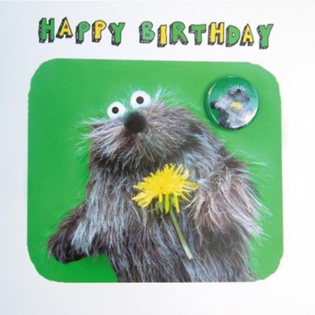 Happy Birthday Furry Friend - Malarkey Cards